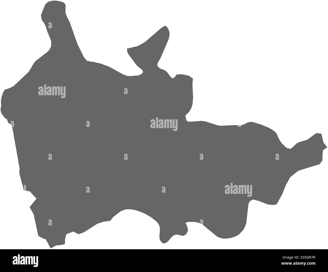 Map of Thaba-Tseka, a province of Lesotho Stock Vector Image & Art - Alamy