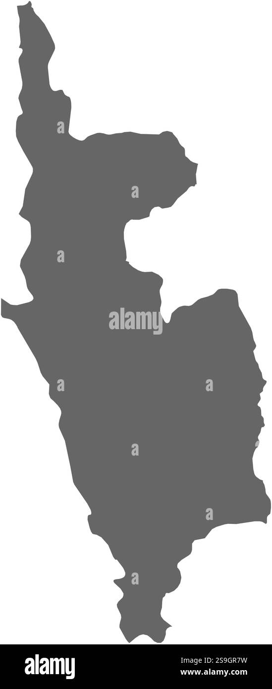 Map of Magway, a province of Myanmar Stock Vector Image & Art - Alamy