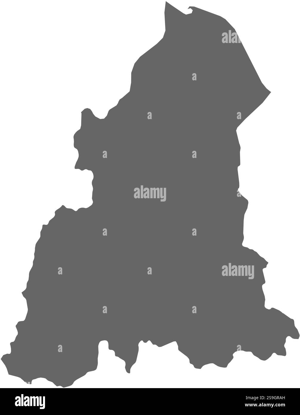 Kelantan vector outline map hi-res stock photography and images - Alamy