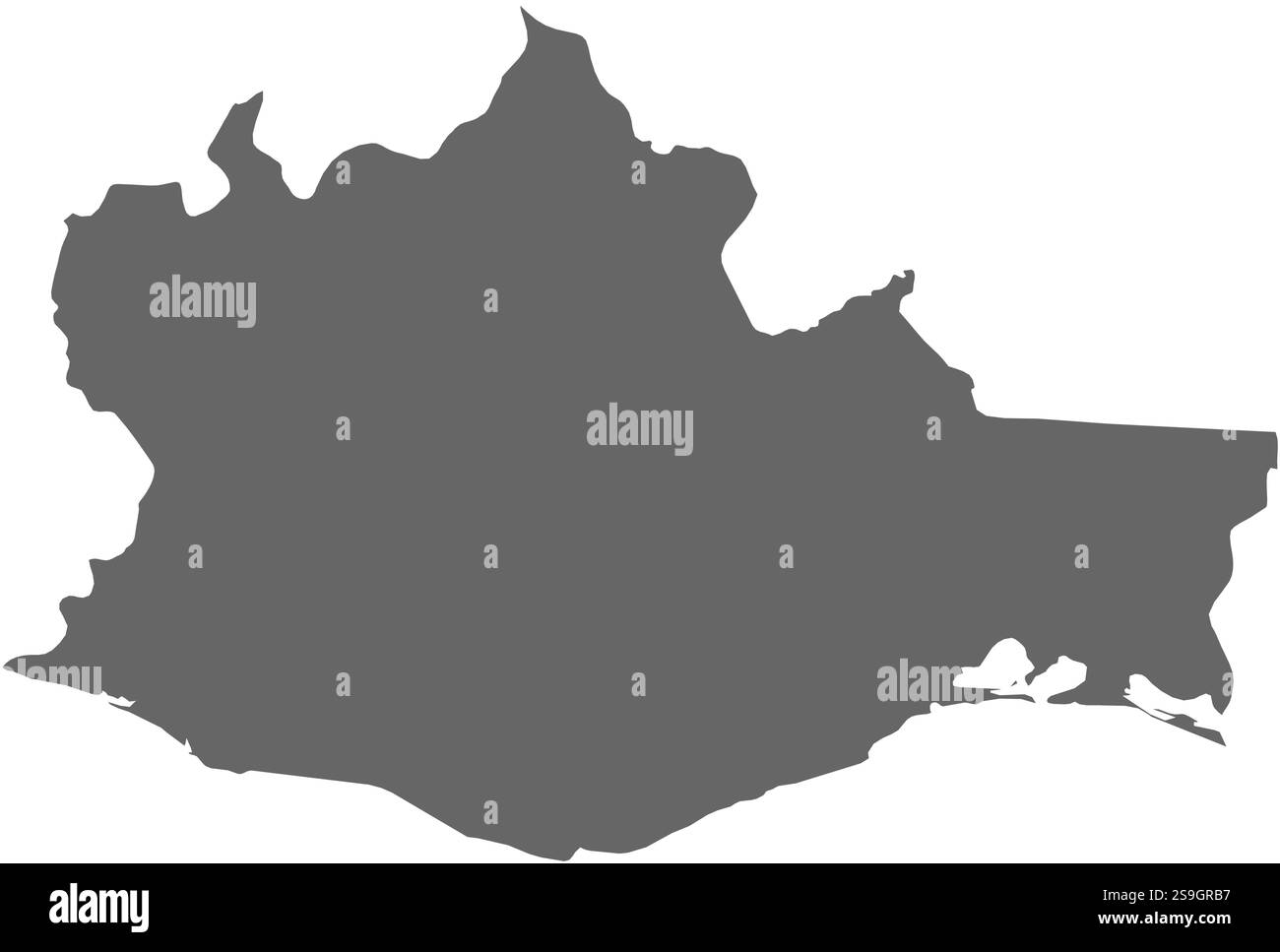 Oaxaca mexico map hi-res stock photography and images - Alamy