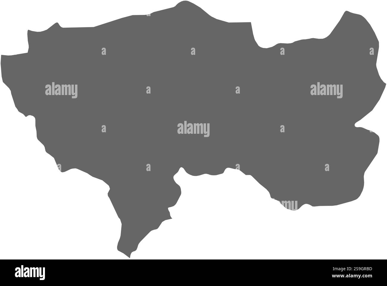 Map of Junín, a province of Peru Stock Vector Image & Art - Alamy