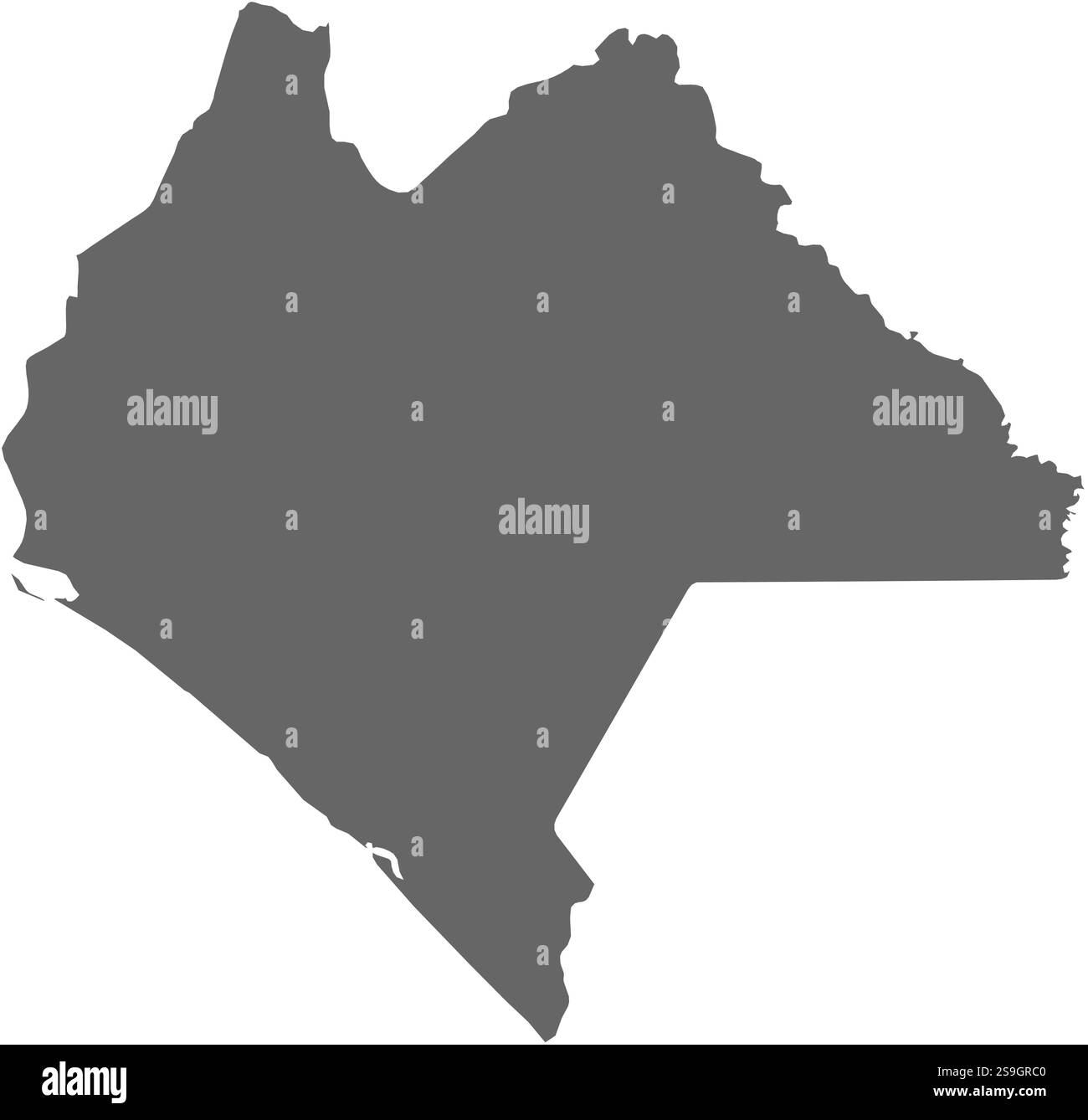 Map of Chiapas, a province of Mexico Stock Vector Image & Art - Alamy