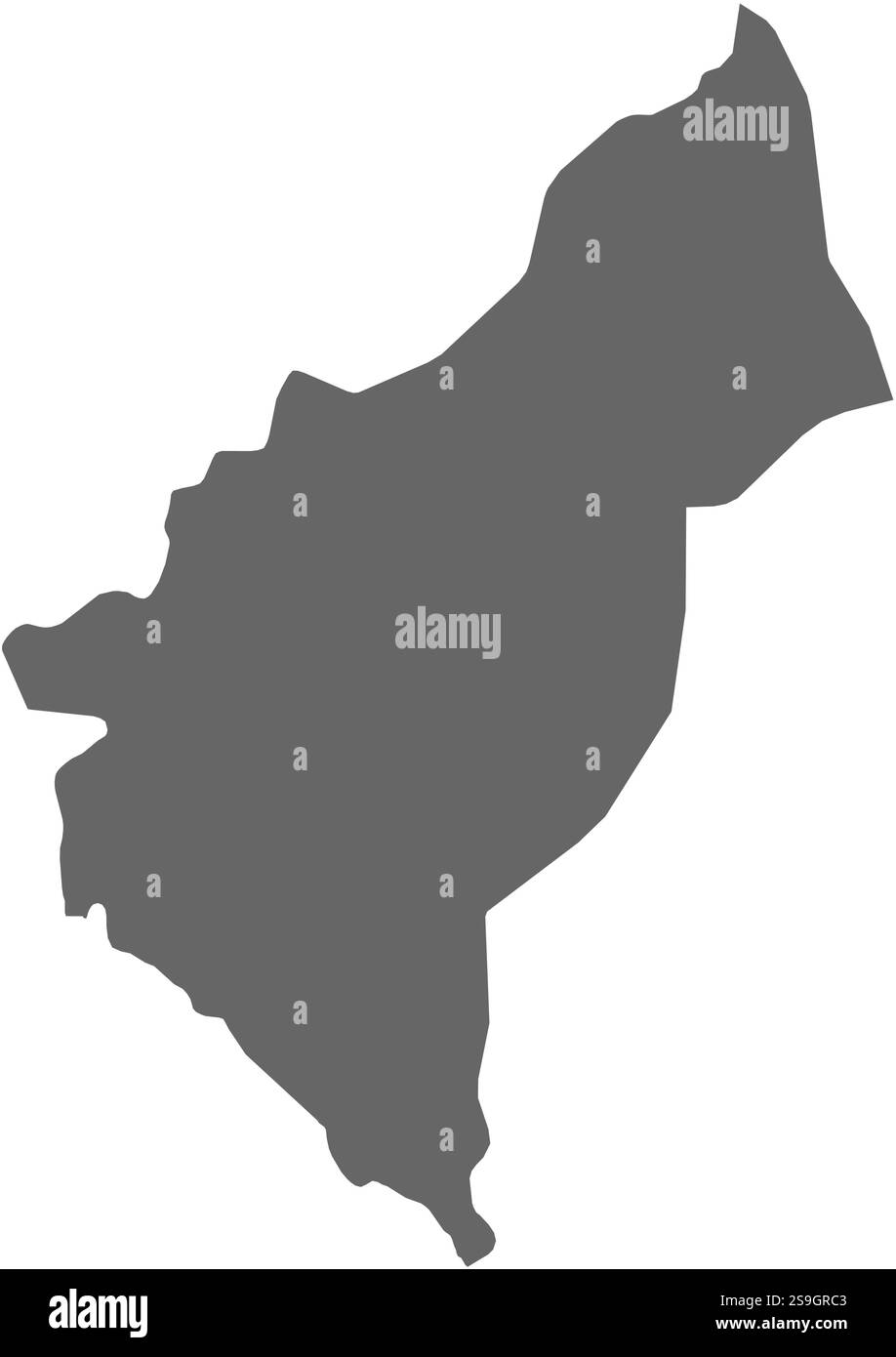 Map of Dosso, a province of Niger Stock Vector Image & Art - Alamy