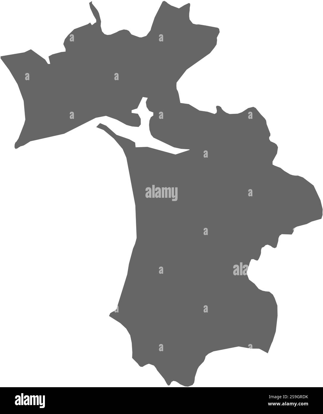 Setubal district map hi-res stock photography and images - Alamy