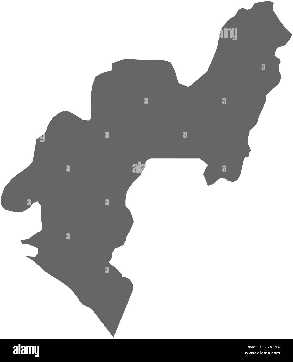 Map of Ondo, a province of Nigeria Stock Vector Image & Art - Alamy