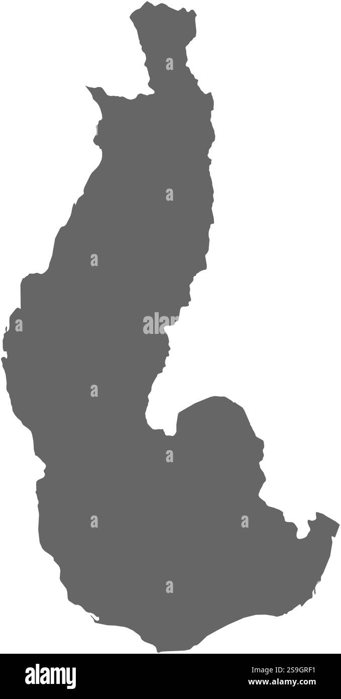 Map of Toliara, a province of Madagascar Stock Vector Image & Art - Alamy