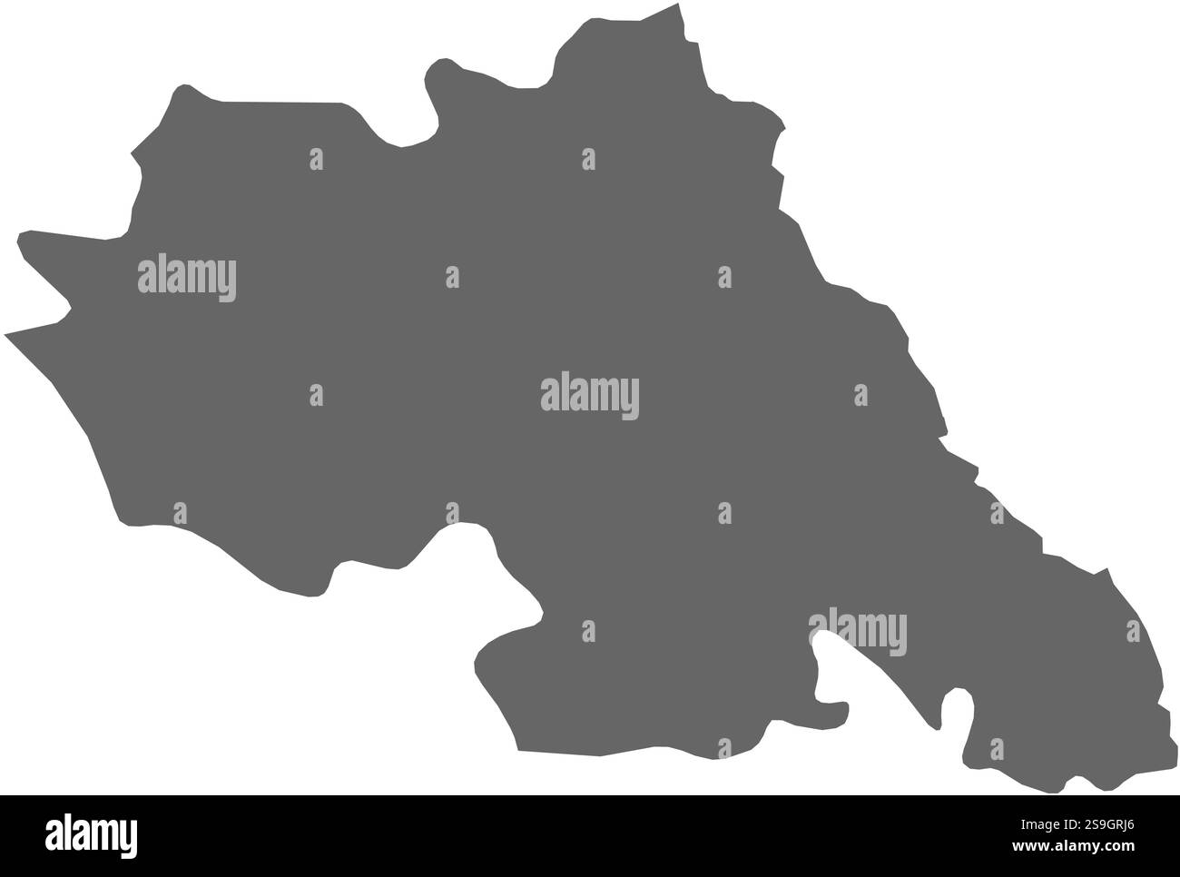 Map of Iasi, a province of Romania Stock Vector Image & Art - Alamy