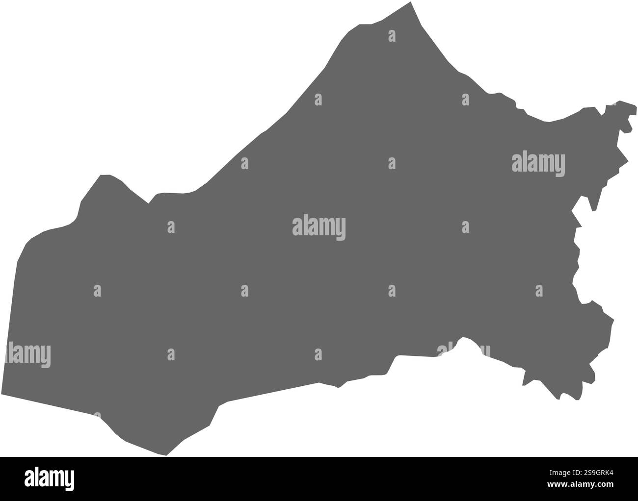 Map of Matagalpa, a province of Nicaragua Stock Vector Image & Art - Alamy