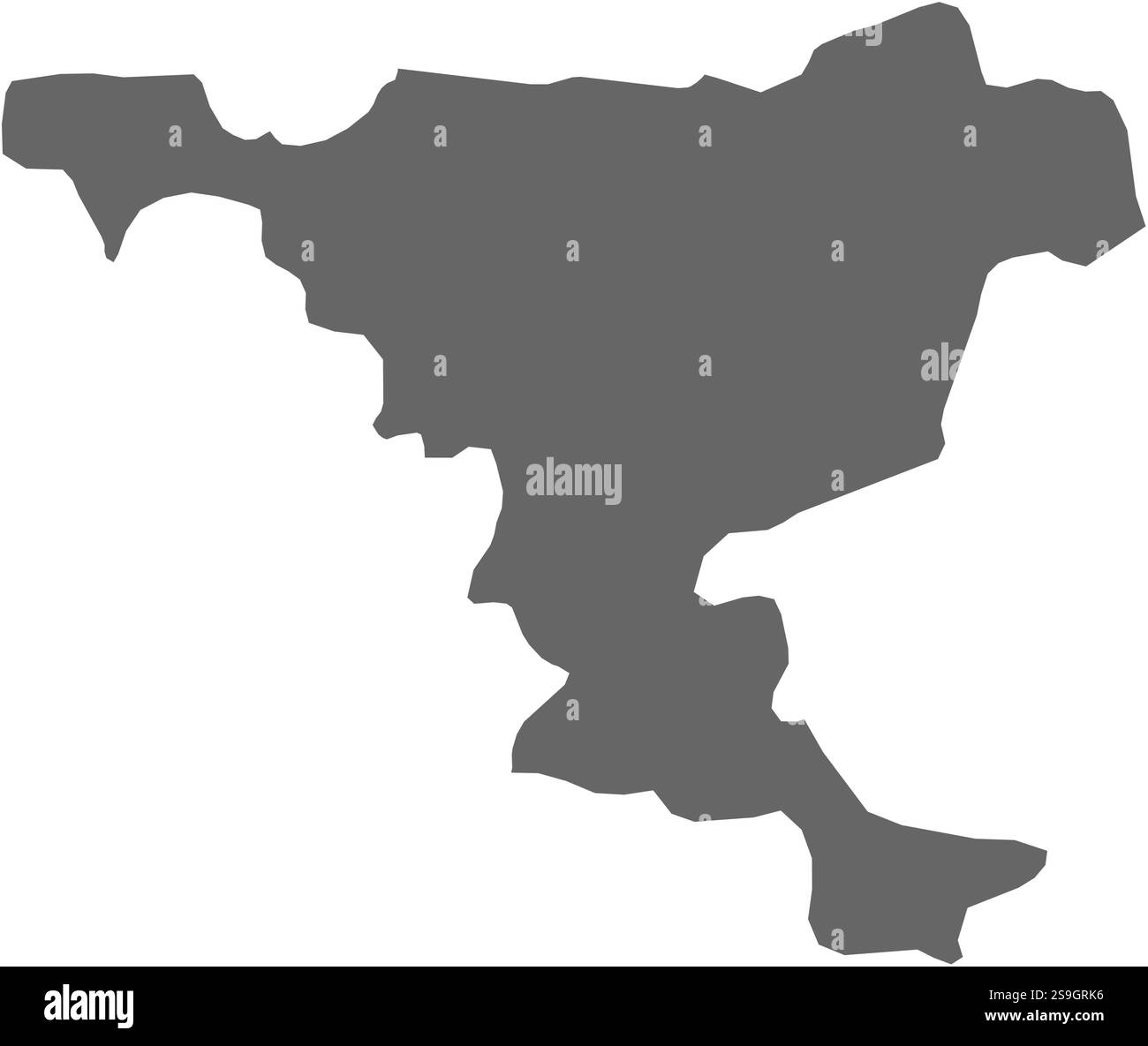 Jigawa vector outline map hi-res stock photography and images - Alamy