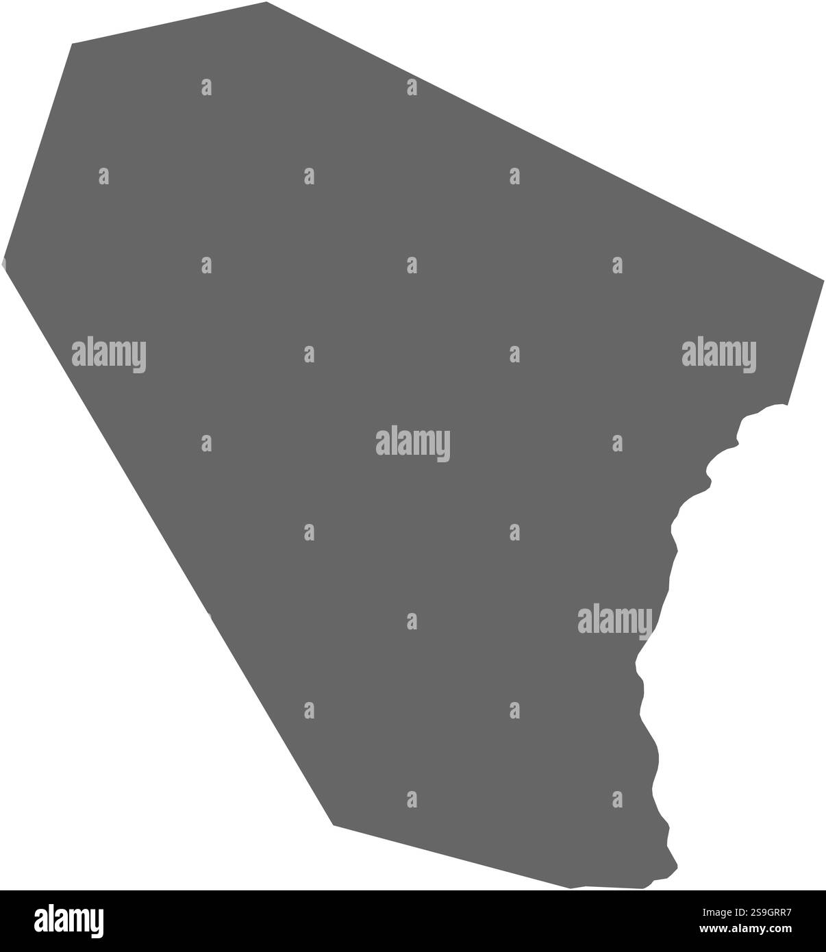 Map of Al Wusta, a province of Oman Stock Vector Image & Art - Alamy