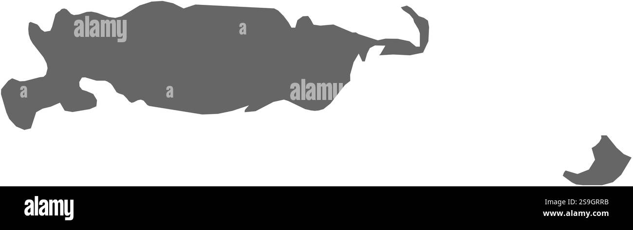 Map of Manus, a province of Papua New Guinea Stock Vector Image & Art ...