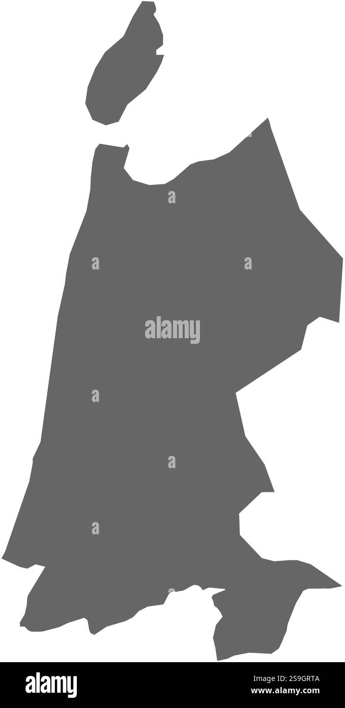 Noord holland map Cut Out Stock Images & Pictures - Alamy