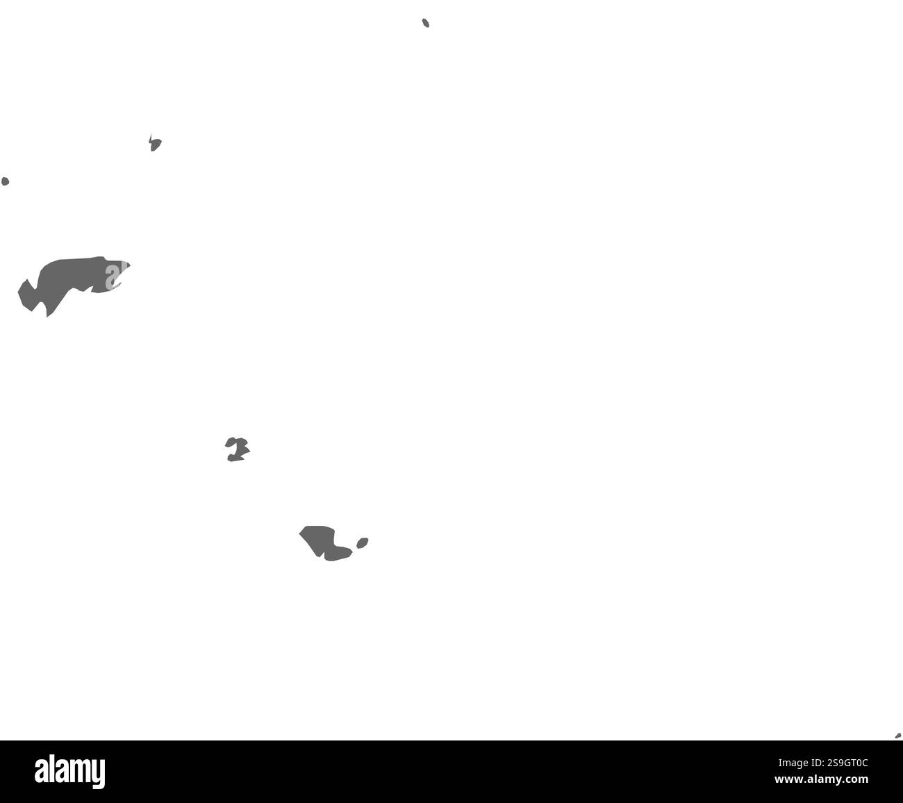 Map of Temotu, a province of Solomon Islands Stock Vector Image & Art ...