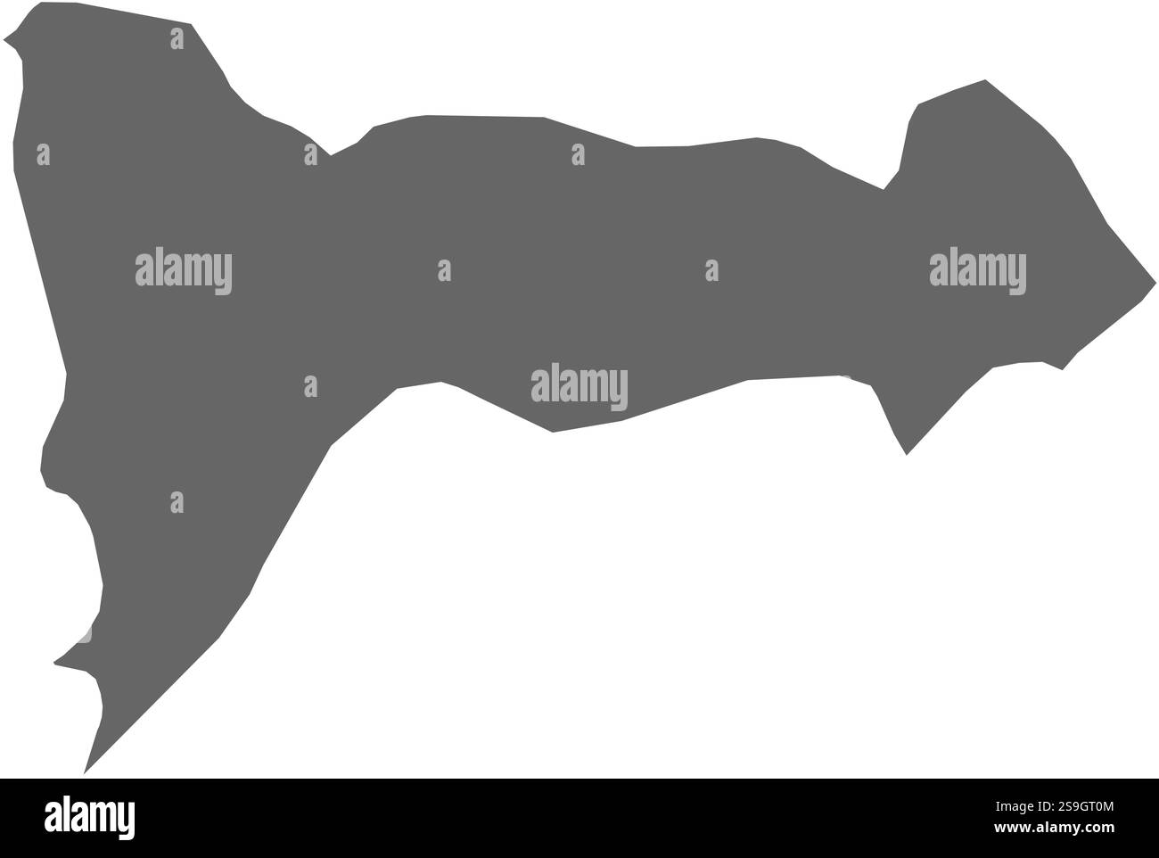 Map of Madriz , a province of Nicaragua Stock Vector Image & Art - Alamy