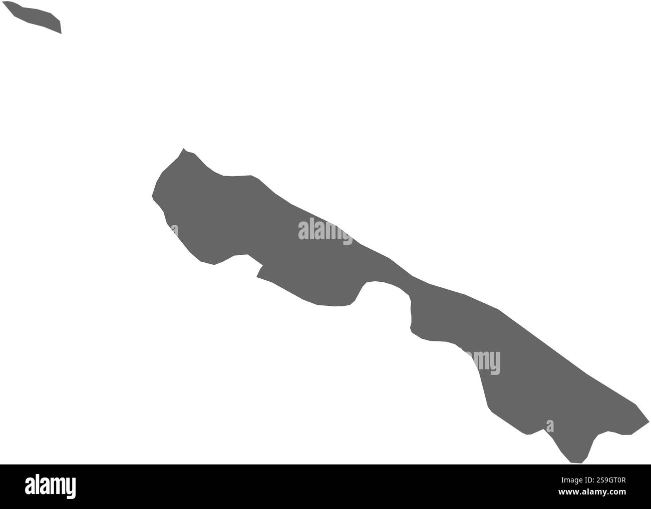 Map of Rennell and Bellona, a province of Solomon Islands Stock Vector ...