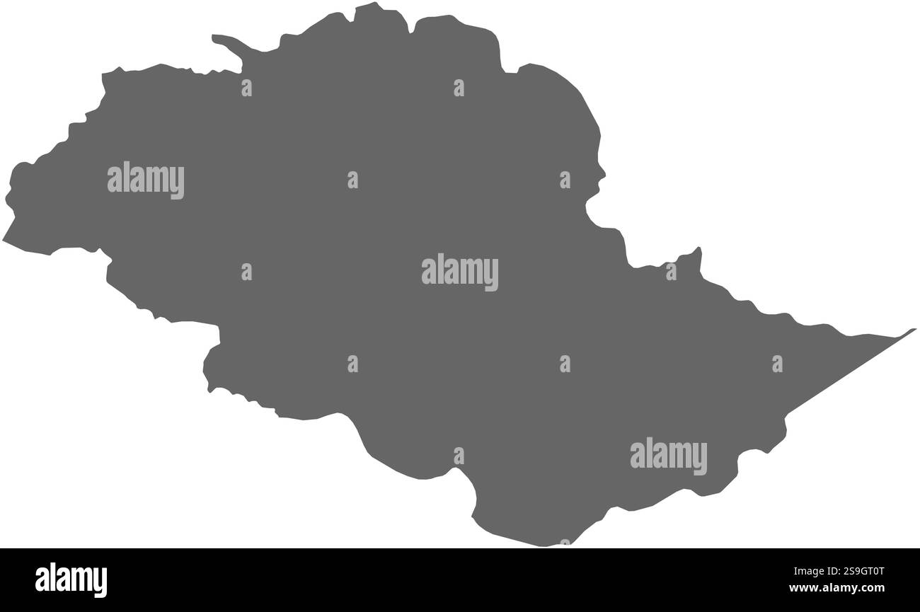 Map of Gilgit-Baltistan, a province of Pakistan Stock Vector Image ...