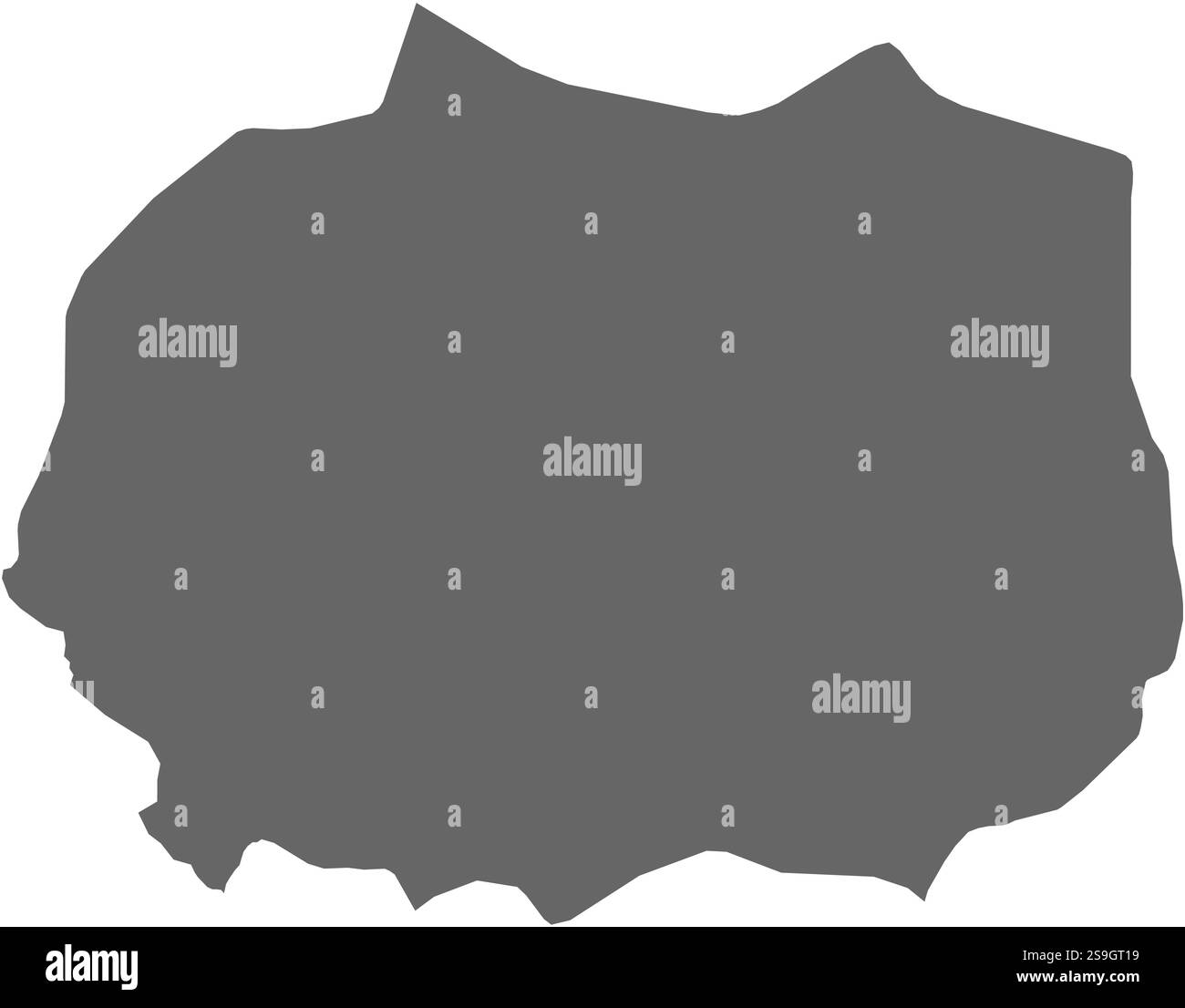Outline map of kaffrine hi-res stock photography and images - Alamy