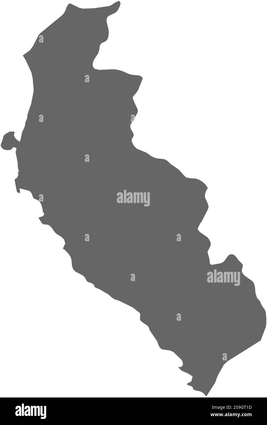 Map of ica hi-res stock photography and images - Alamy