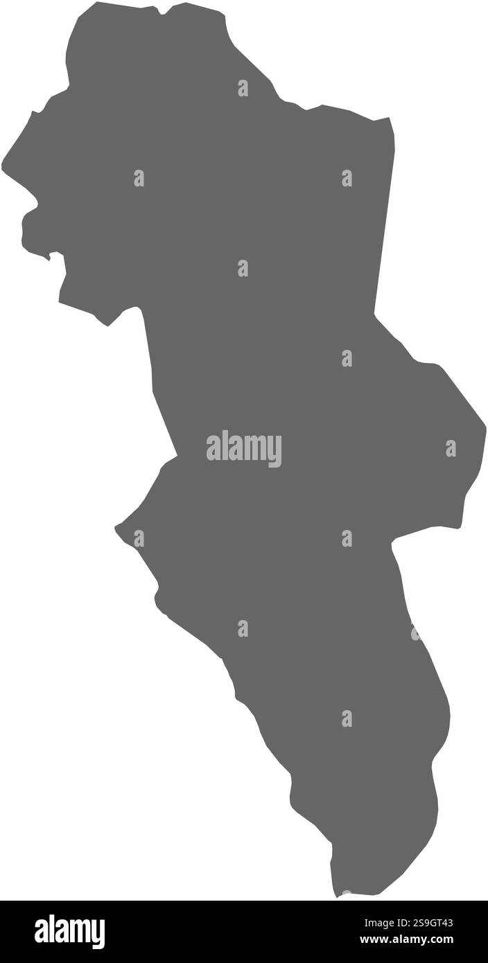 Map of Hedmark, a province of Norway Stock Vector Image & Art - Alamy