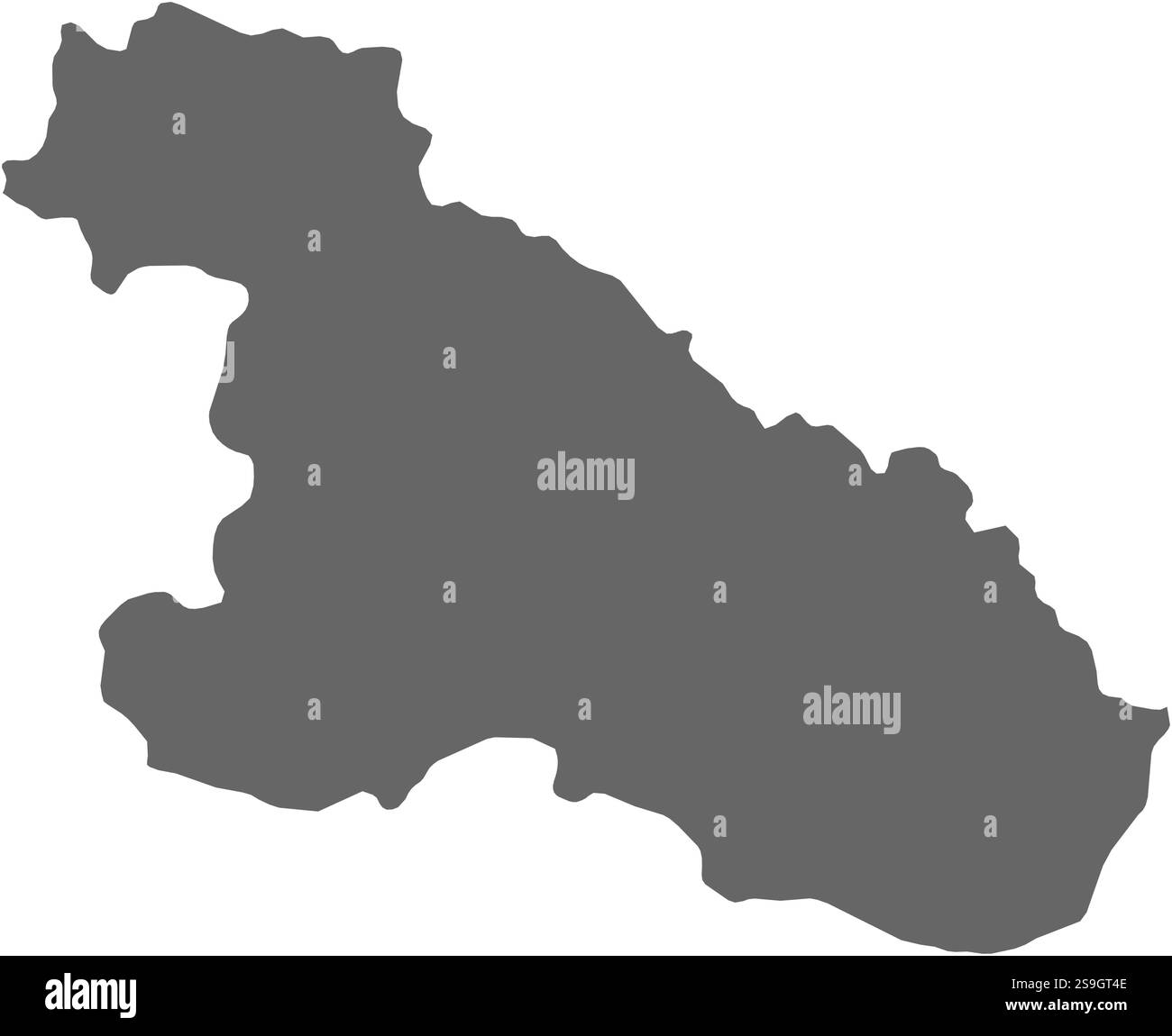 Map of Karnali, a province of Nepal Stock Vector Image & Art - Alamy