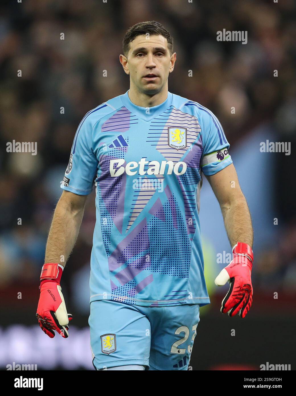 Emiliano Martínez of Aston Villa during the Premier League match Aston ...