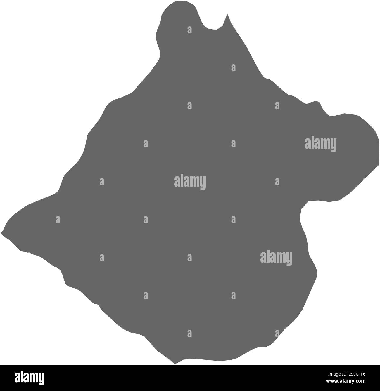 Map of Tacna, a province of Peru Stock Vector Image & Art - Alamy