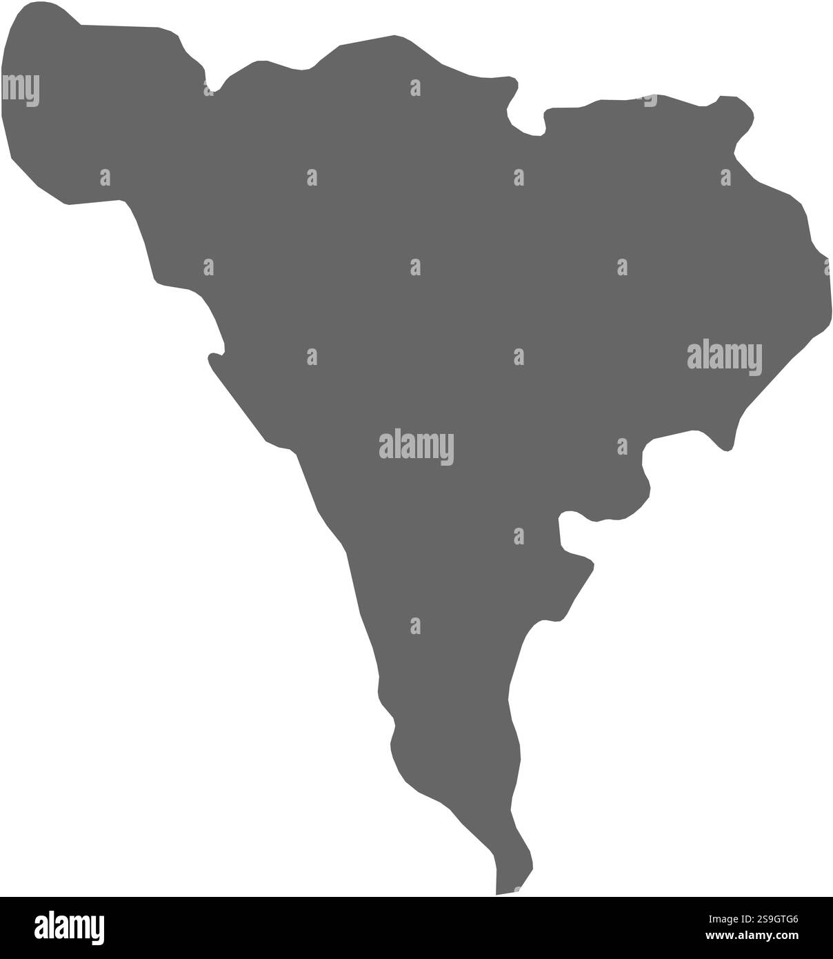 Map of Alba, a province of Romania Stock Vector Image & Art - Alamy