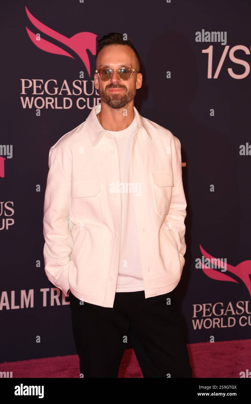 HALLANDALE, FL - JANUARY 25: Jon George attends Pegasus World Cup 2025 ...