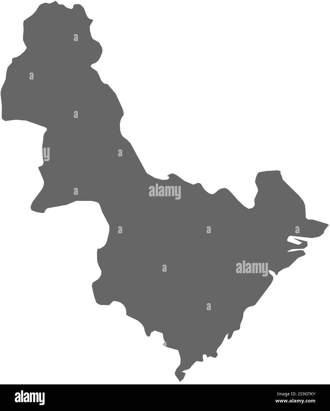 Map of Aust-Agder, a province of Norway Stock Vector Image & Art - Alamy