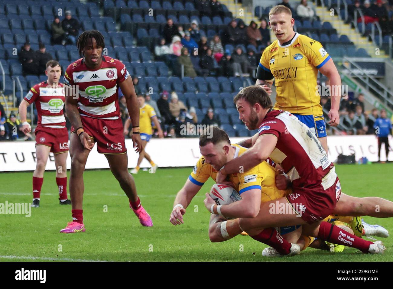 AMT Headingley Rugby Stadium, Leeds, West Yorkshire, 26th January 2025 ...