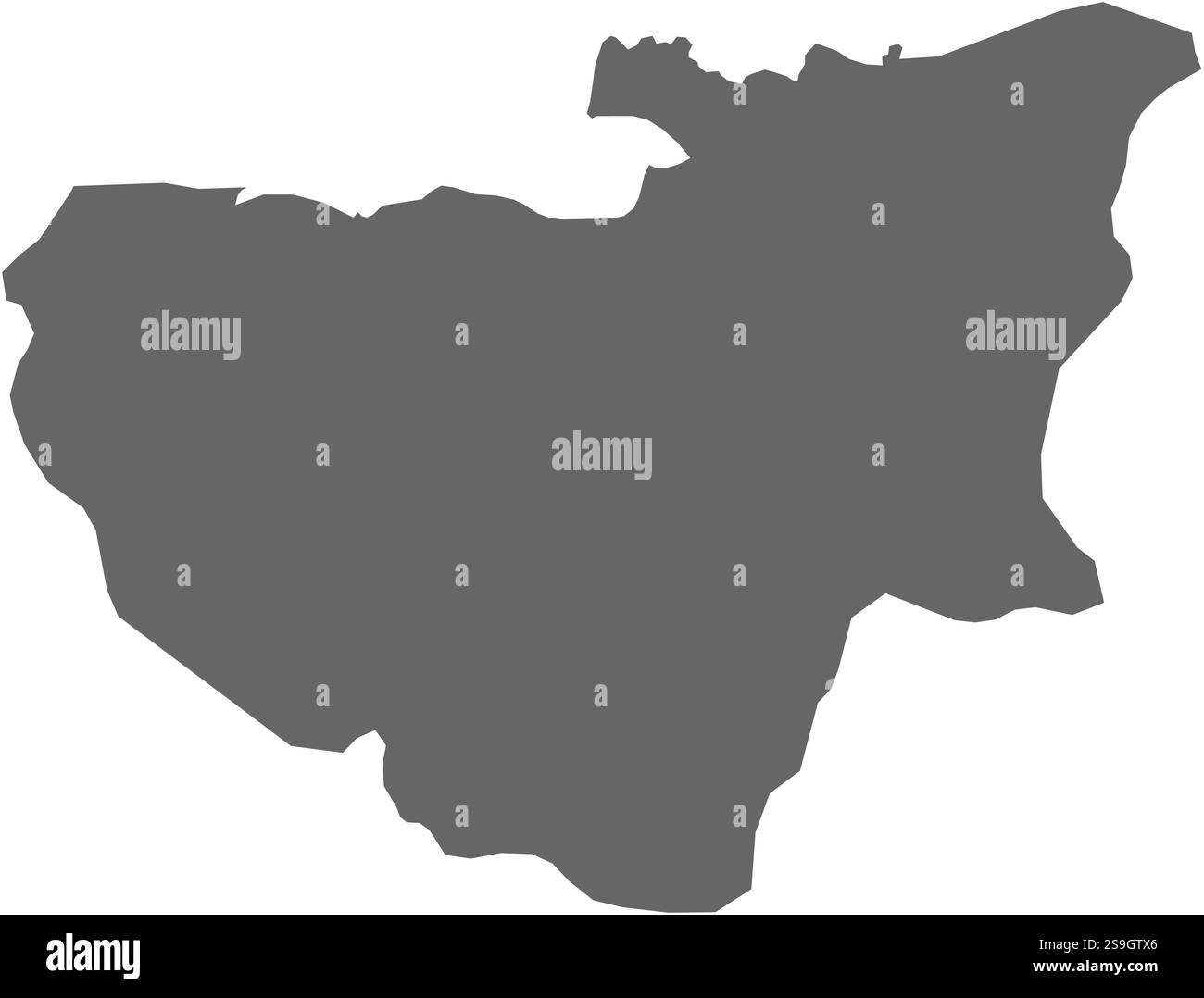 Bursa outline map hi-res stock photography and images - Alamy