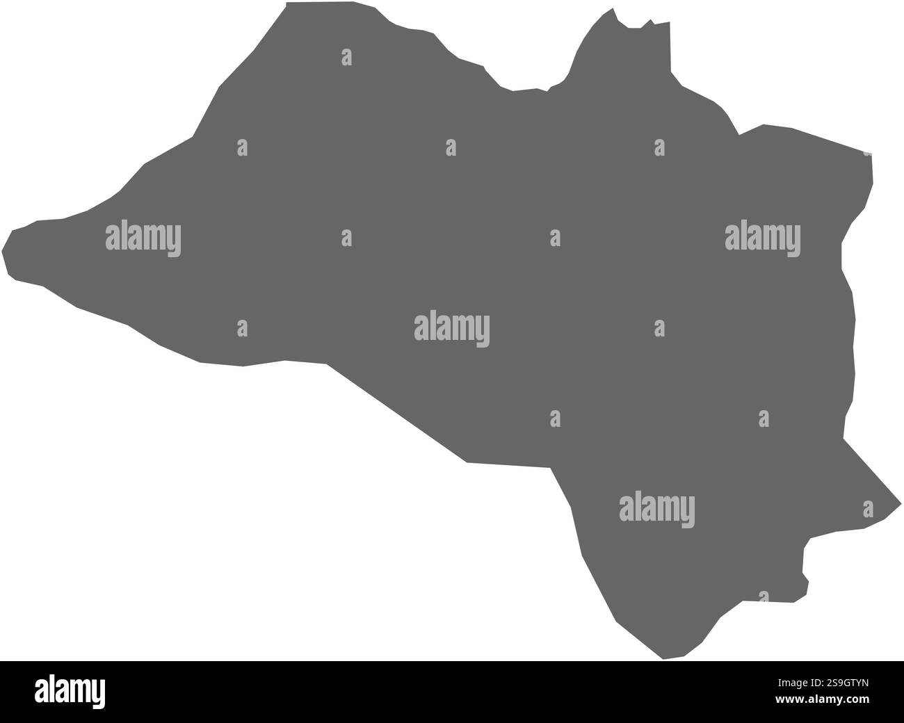 Ordu vector map hi-res stock photography and images - Alamy