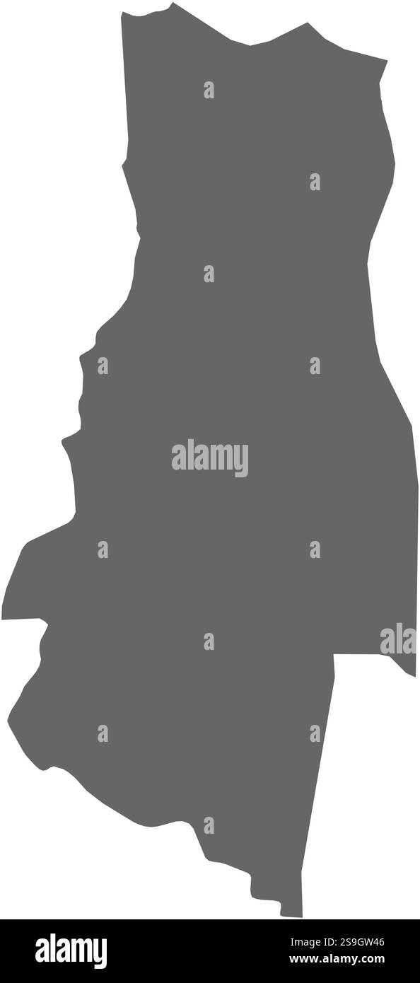 Map of Lubombo, a province of Swaziland Stock Vector Image & Art - Alamy