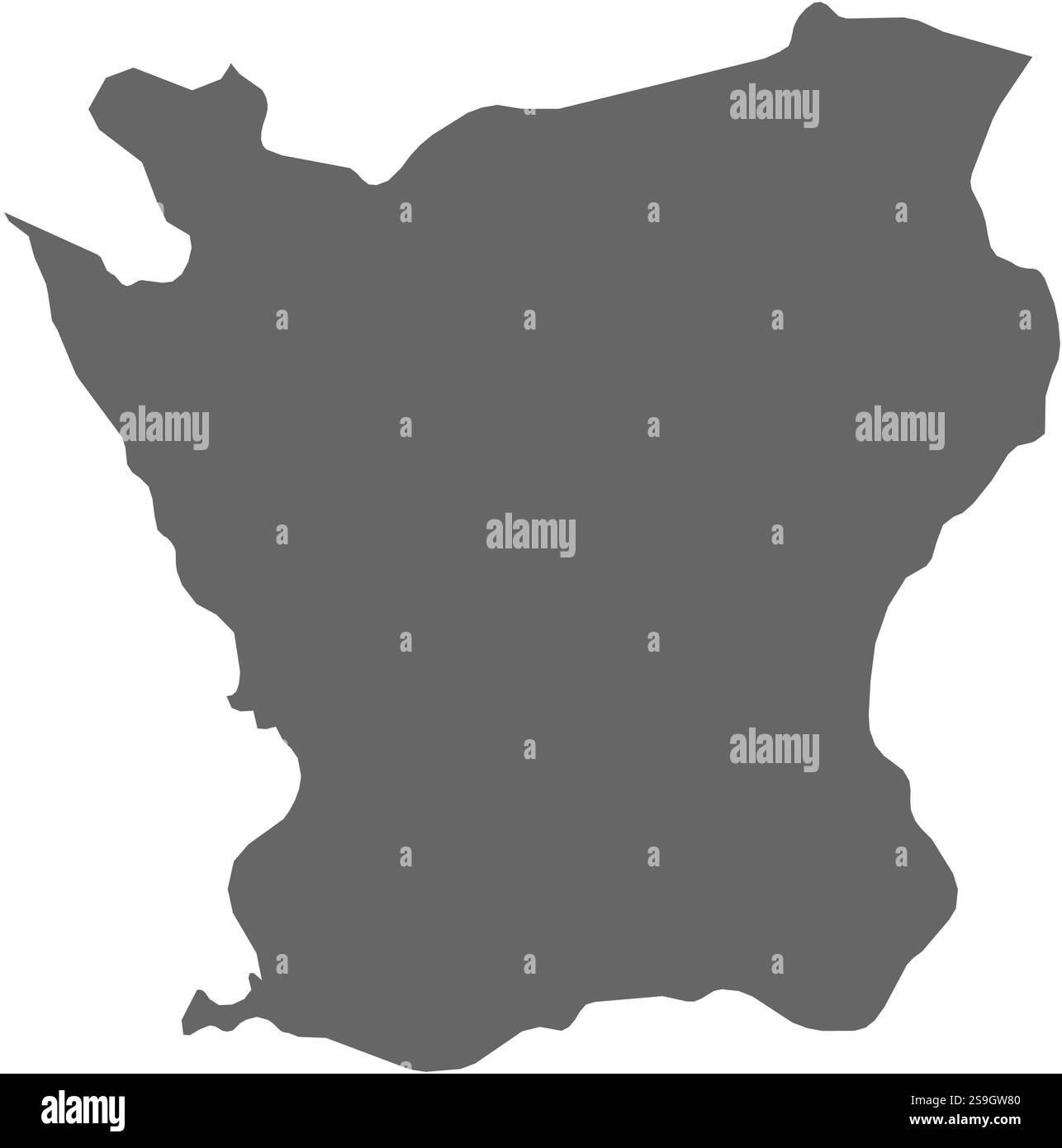 Map of Skane County, a province of Sweden Stock Vector Image & Art - Alamy