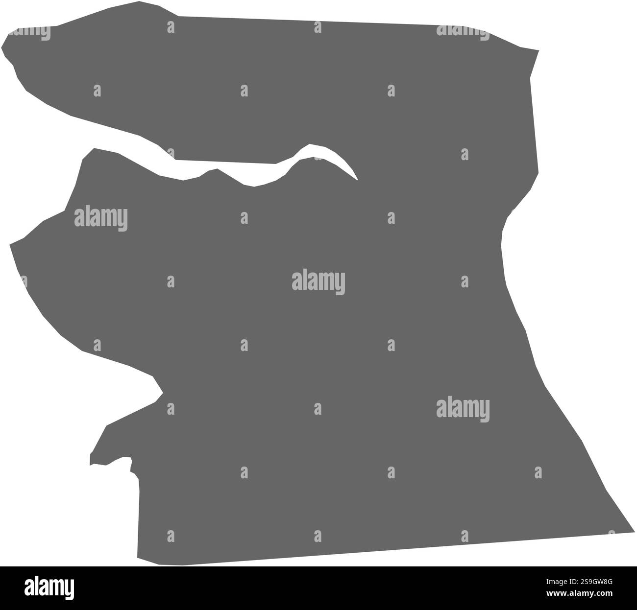 Map of Commewijne, a province of Suriname Stock Vector Image & Art - Alamy