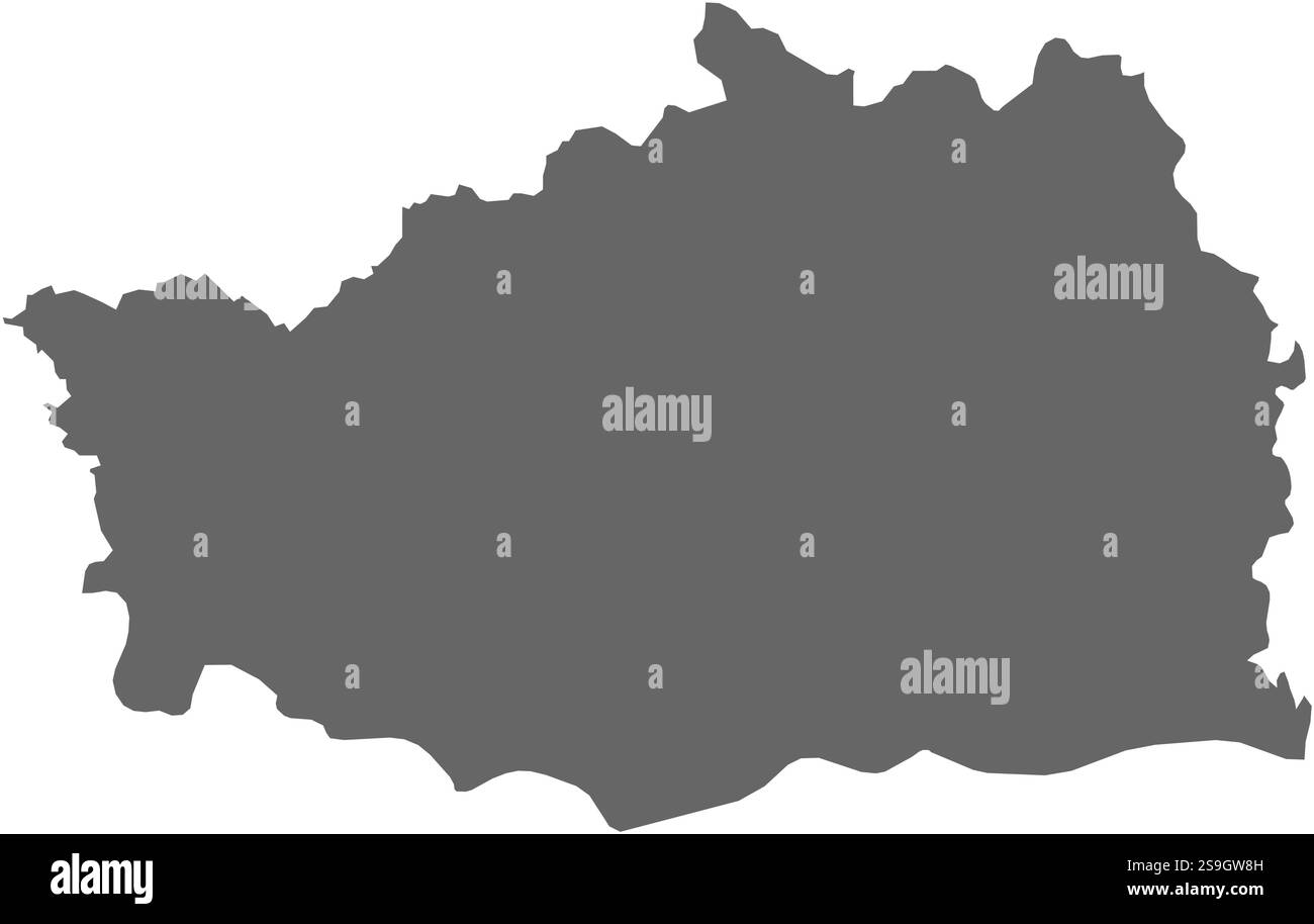 Map of Kedougou, a province of Senegal Stock Vector Image & Art - Alamy