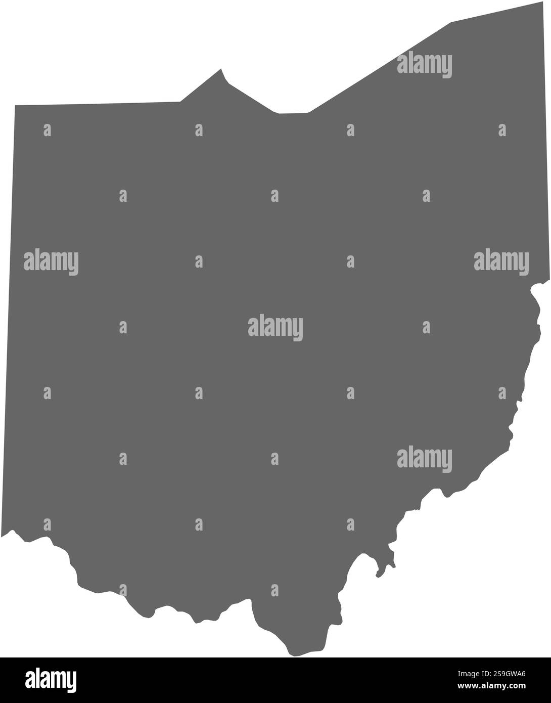 Ohio lines Cut Out Stock Images & Pictures - Alamy