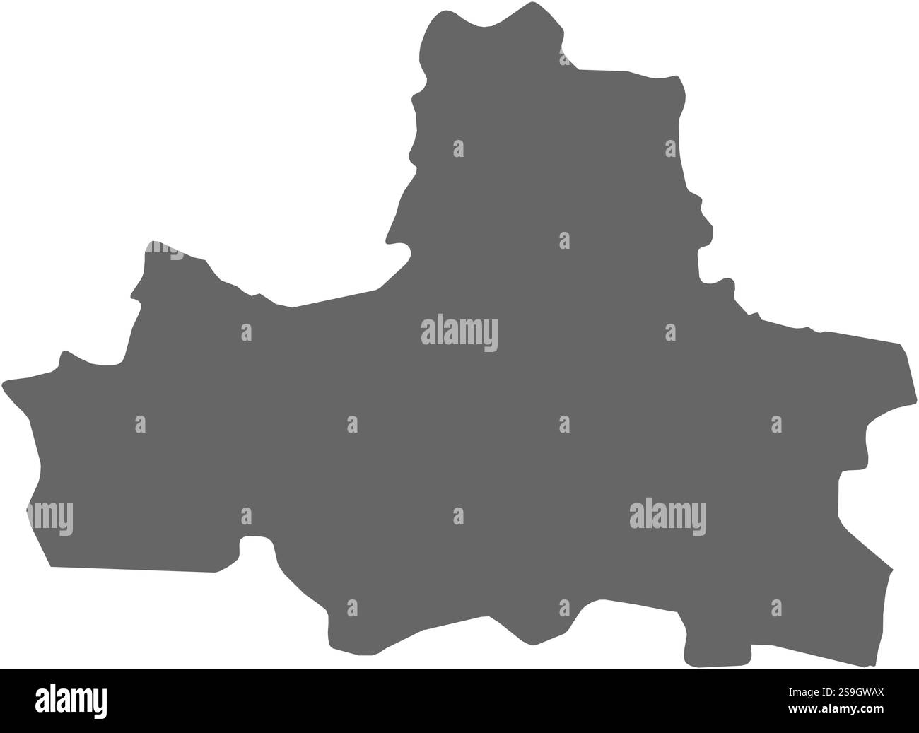 Map of Samarqand, a province of Uzbekistan Stock Vector Image & Art - Alamy