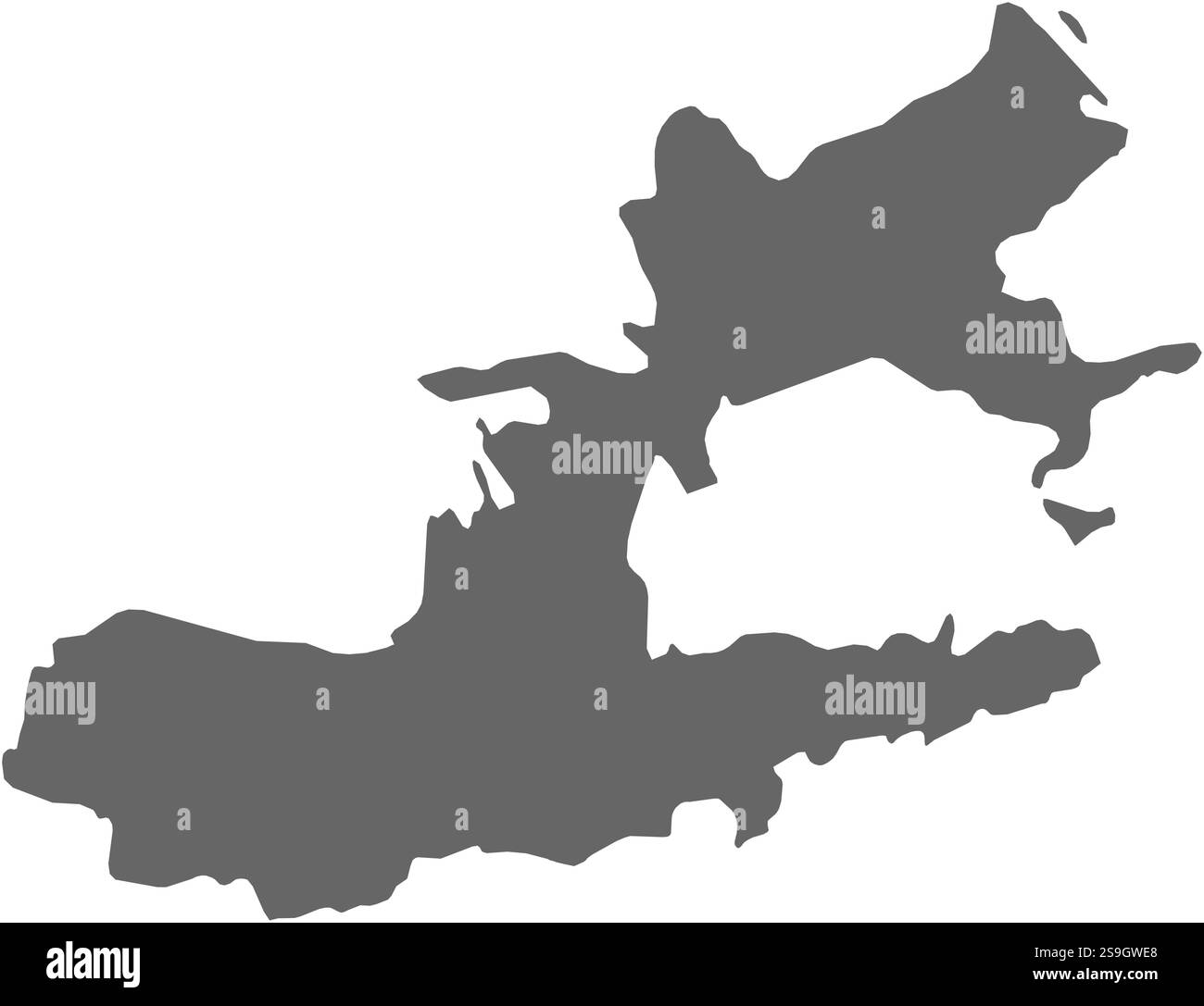 Sughd vector map hi-res stock photography and images - Alamy