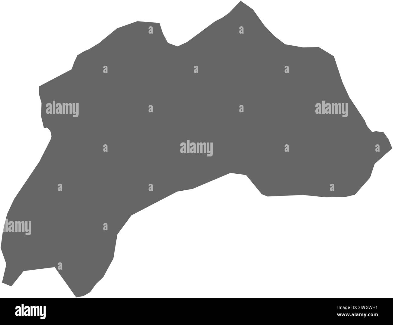 Map of Burdur, a province of Turkey Stock Vector Image & Art - Alamy