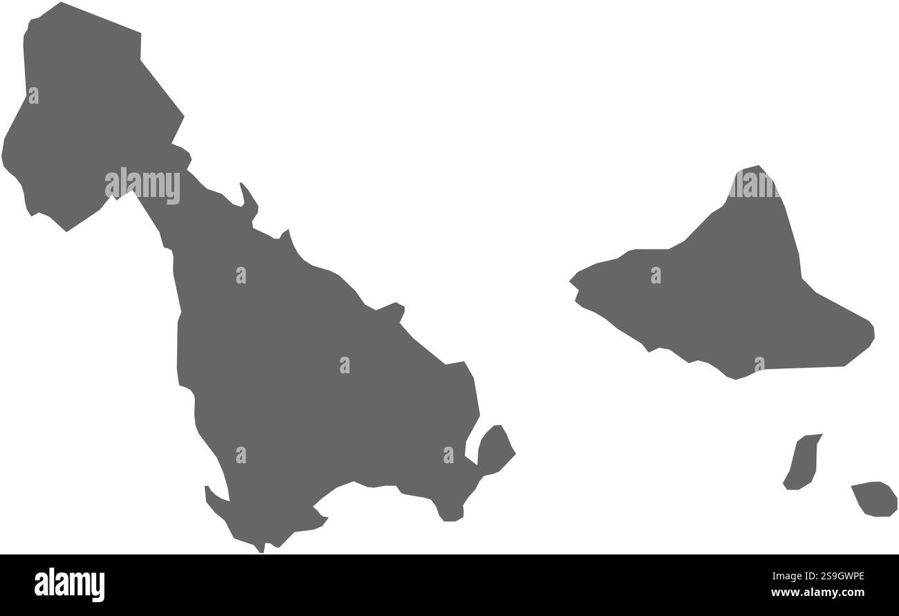 Map of Malampa, a province of Vanuatu Stock Vector Image & Art - Alamy