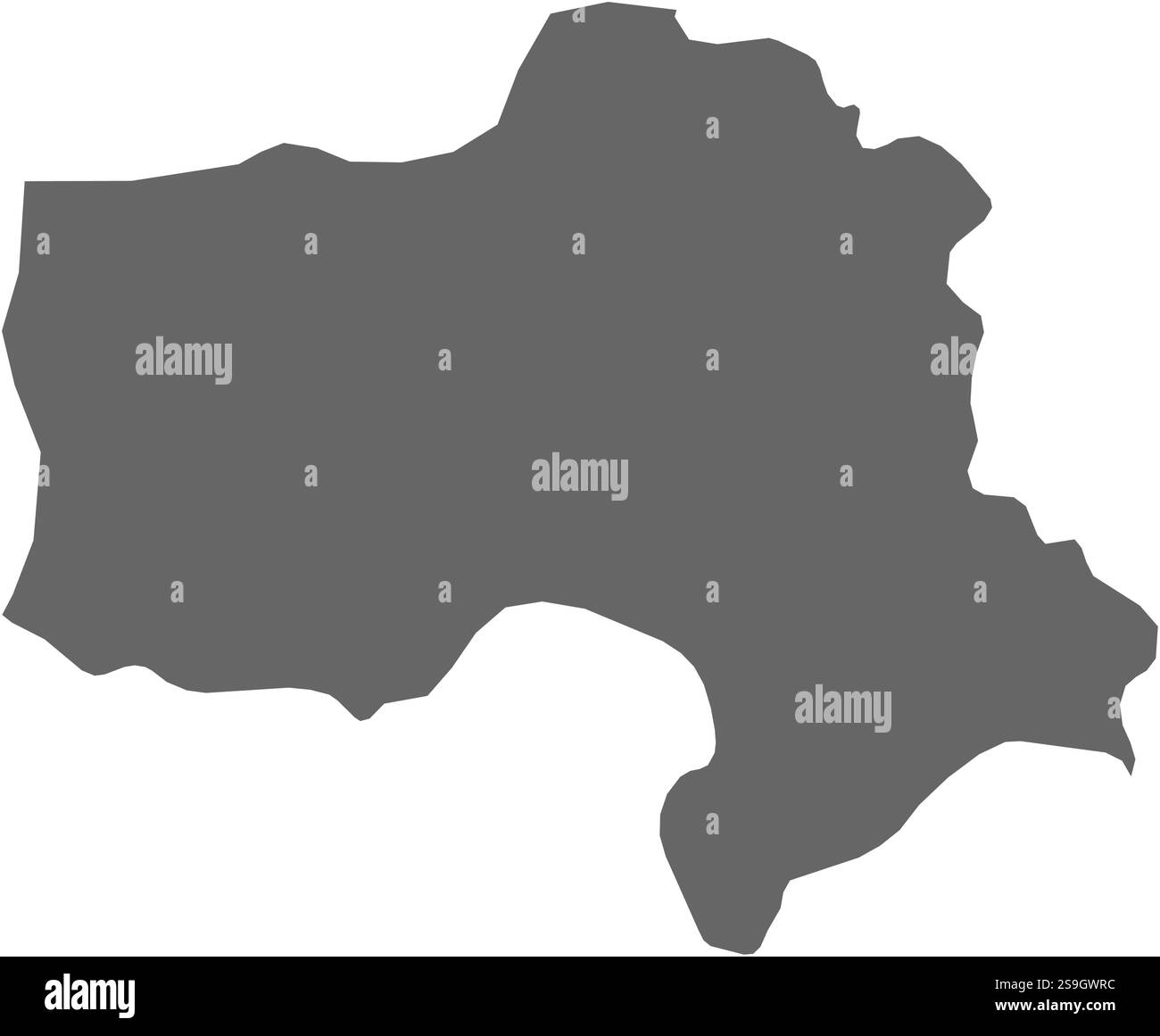 Map of Hakkari, a province of Turkey Stock Vector Image & Art - Alamy