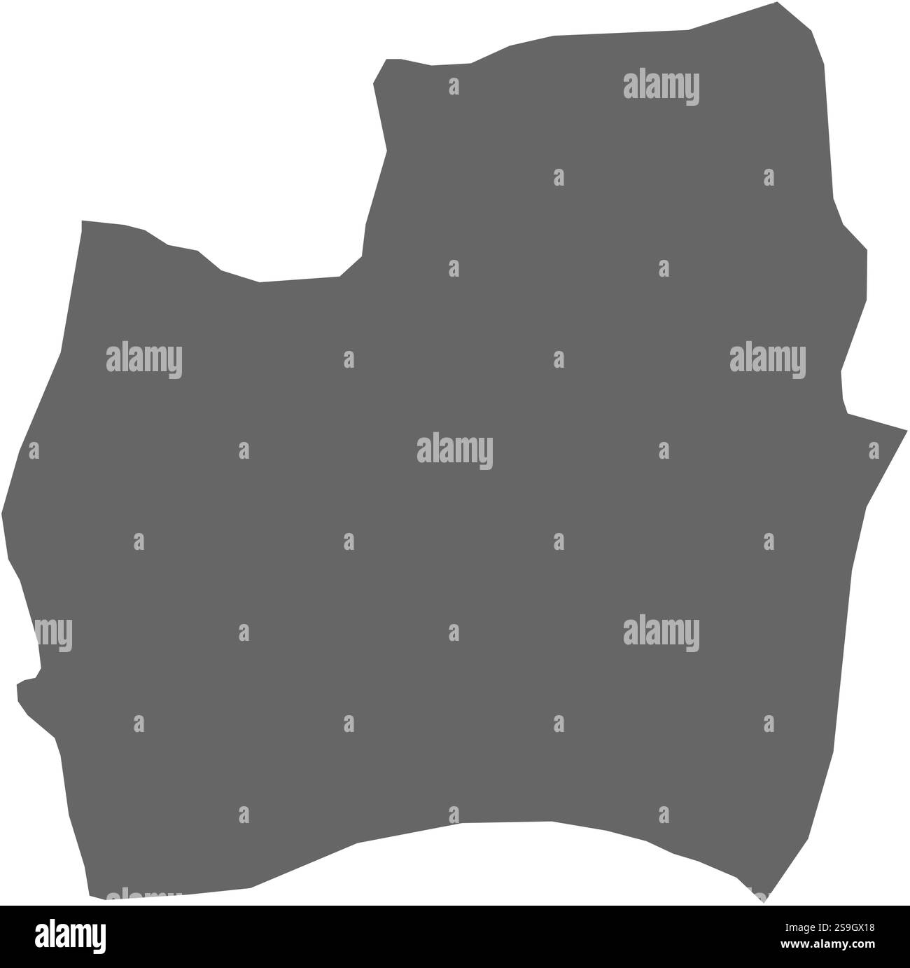 Map of Couva-Tabaquite-Talparo, a province of Trinidad and Tobago Stock ...