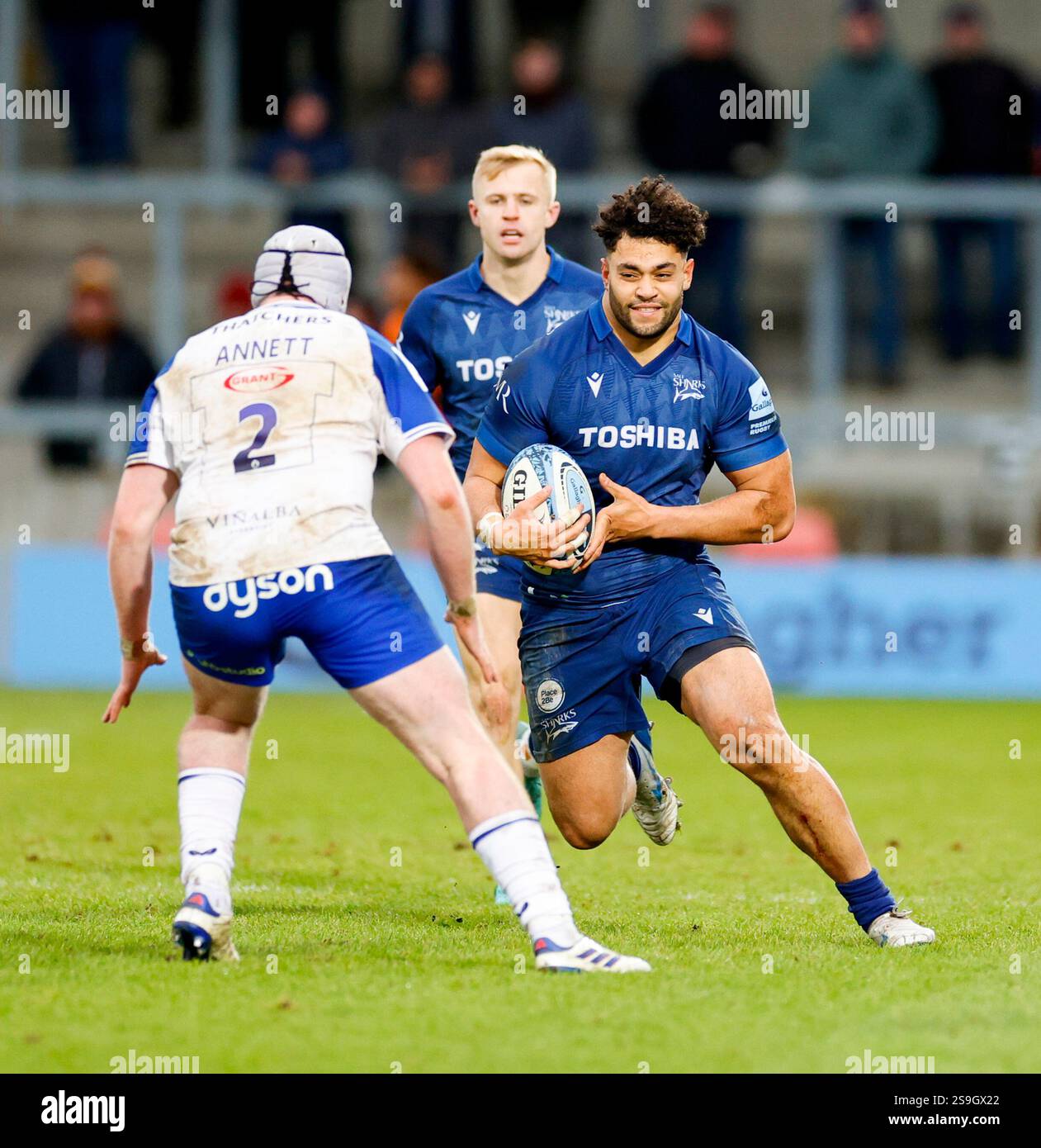 Salford, Lancashire, UK. 26th January 2025; Salford Community Stadium ...