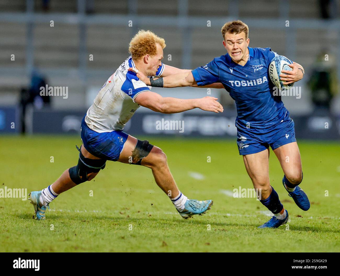 Salford, Lancashire, UK. 26th January 2025; Salford Community Stadium ...