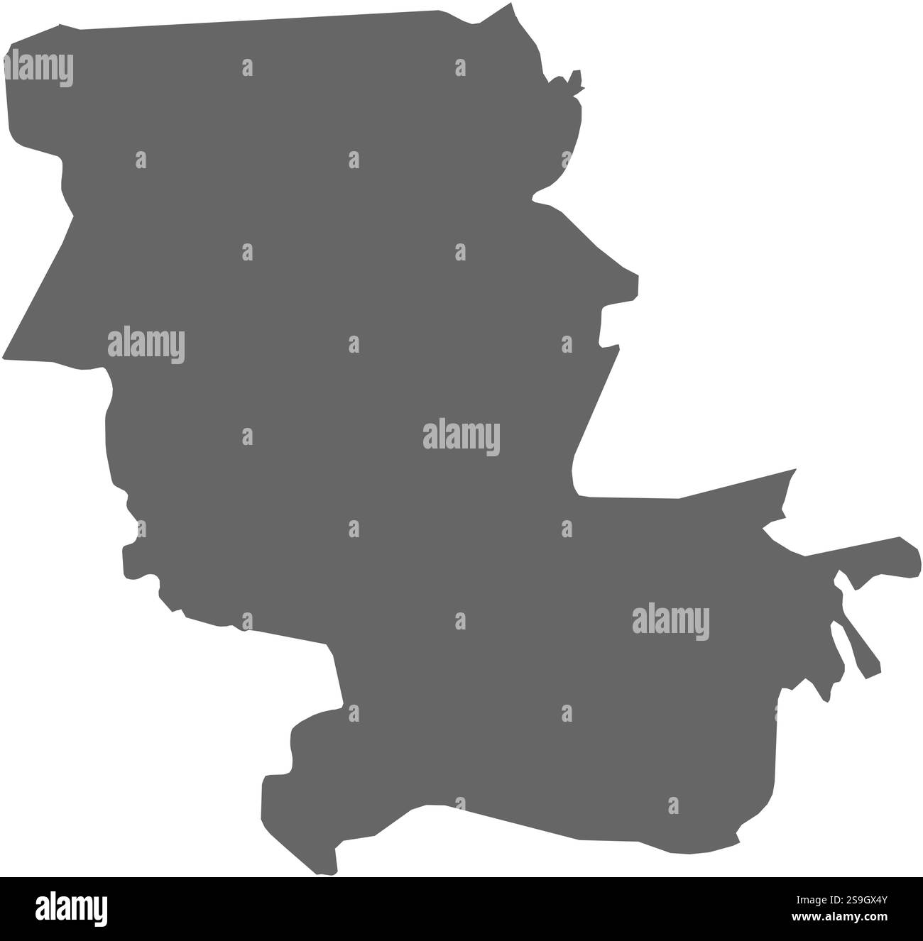 Jizzakh outline map hi-res stock photography and images - Alamy