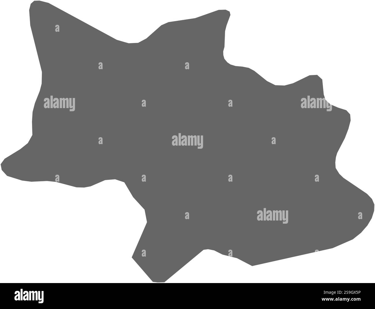 Map of Bulawayo, a province of Zimbabwe Stock Vector Image & Art - Alamy