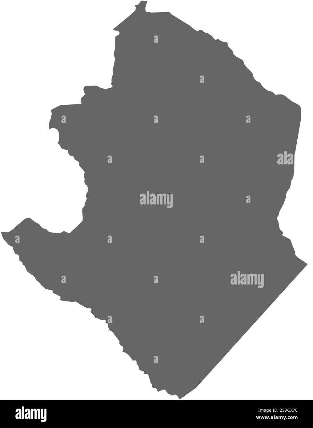 Map of Masvingo, a province of Zimbabwe Stock Vector Image & Art - Alamy