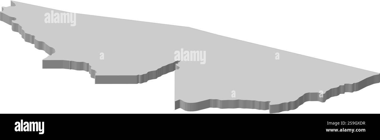 Map of Acre, a province of Brazil Stock Vector Image & Art - Alamy