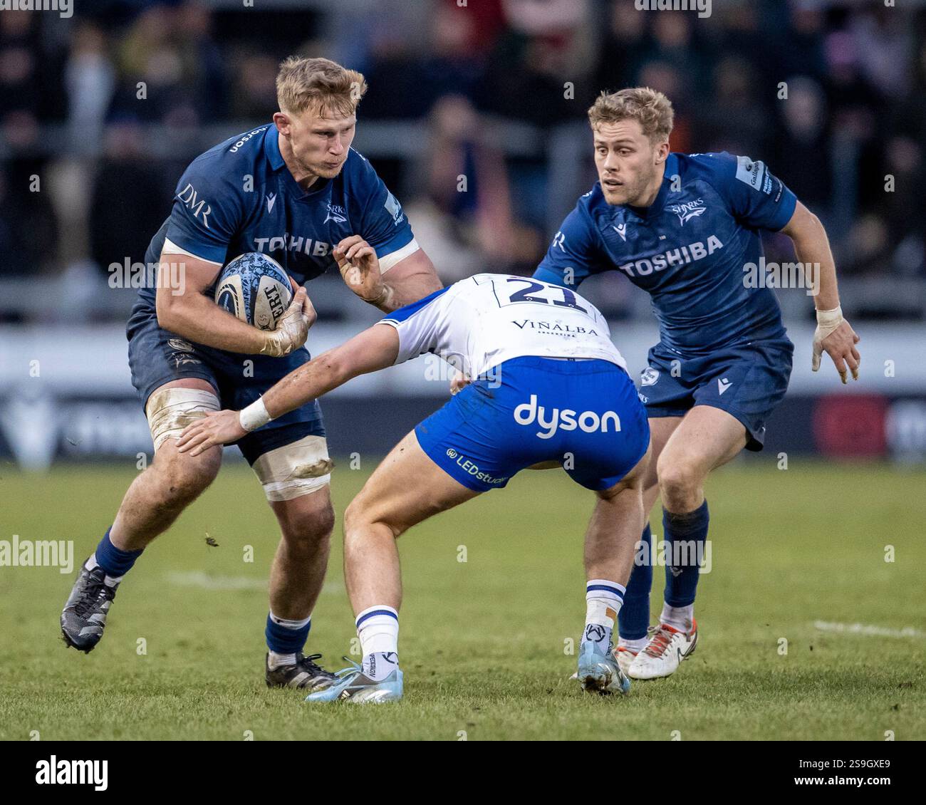 Salford, Lancashire, UK. 26th January 2025; Salford Community Stadium ...